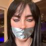 Eva Euclid silver tape gagged by avexco on DeviantArt