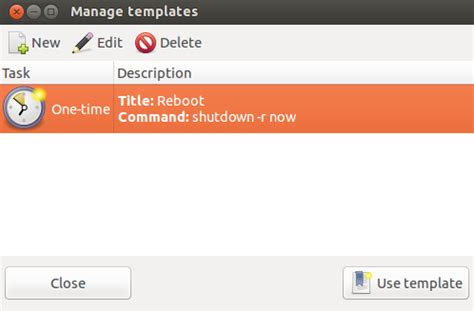 Gnome Schedule Template Unixmen
