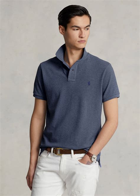 포포몰 폴로 랄프로렌 맨 클래식핏 커스텀 슬림핏 폴로티 710794275041 710794276040 Blue