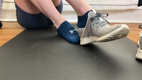 Sweaty Ankle Socks Tease