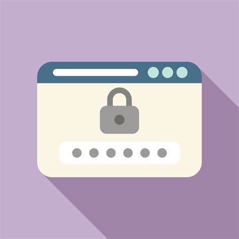 Lock Interface Icon Flat Vector Internet Interface Vector Art At Vecteezy
