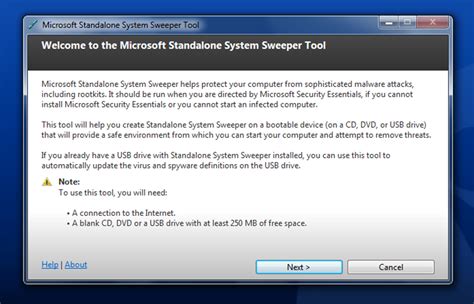Microsoft Standalone System Sweeper Download