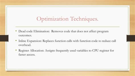 Fundamental Principles Of Optimization And Loop Optimization Techniques