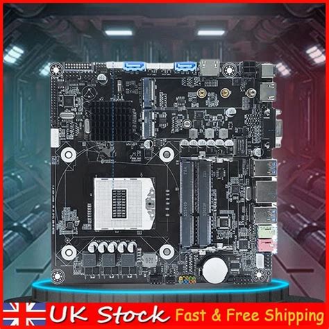 Hm87 Mini Itx Motherboard Usb3 0 Sata M 2 Nvme M Pci Express Lga946 1000mbps Lan £48 09