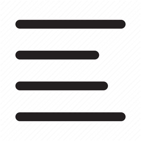 Align Justify Left Icon