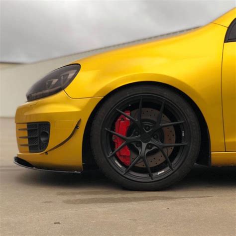 2010 2013 Volkswagen Golf Gti Canard V1 Mk6 Aeroflowdynamics