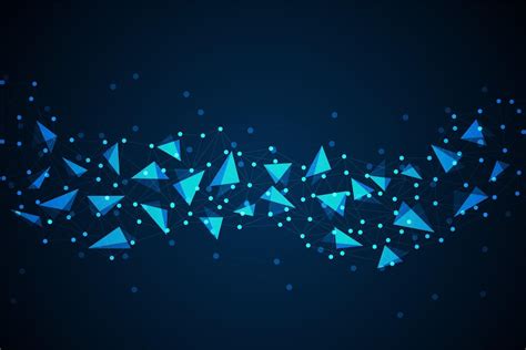 Premium Vector Geometric Connected Abstract Background Connecting Dots And Lines Technology