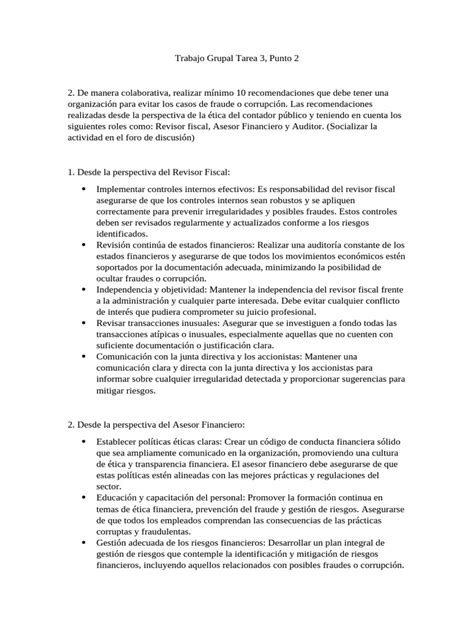 recomendaciones 15 1 1 pdf auditoría corrupción política