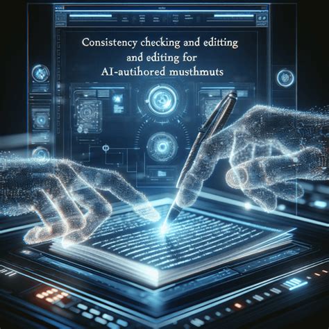 Consistency Checking And Editing For Ai Authored Manuscripts