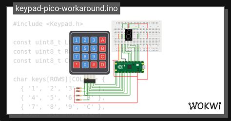 Pico Keypad With Leds Copy Wokwi Esp32 Stm32 Arduino Simulator