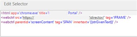 Selector And Element Exist Studio UiPath Community Forum