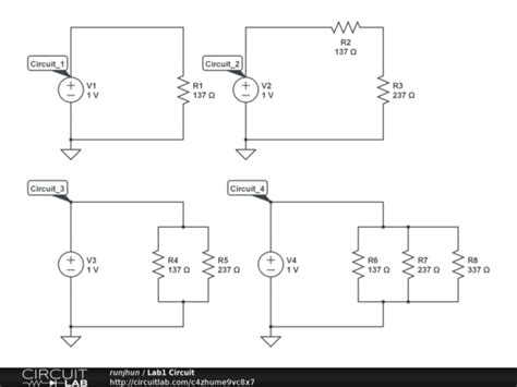 Lab Circuit CircuitLab