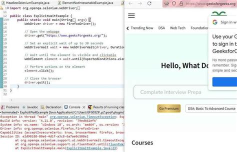 How To Get Selenium To Wait For A Page To Load Geeksforgeeks