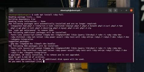 How To Install And Use Ruby On Linux Distributions Learning Actors