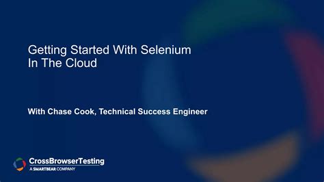 Getting Started With Selenium Ppt