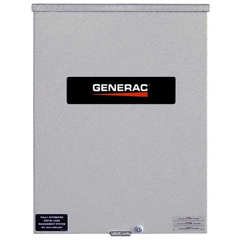 Generac 400 Amp Service Rated Automatic Transfer Switch Rtsw400a3