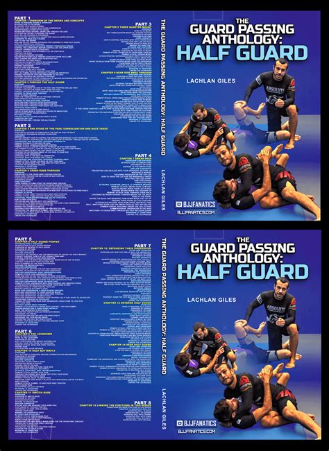 My Instructional The Guard Passing Anthology Half Guard Is Out Today Lachlan Giles Rbjj