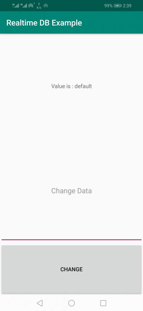 how to use firebase realtime database in android