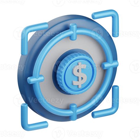 3d Rendering Target Isolated Useful For Business Analytics Web Money And Finance Design