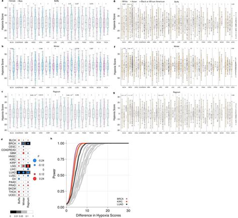 Pan Cancer Associations Of Hypoxia With Sex Age And Ancestry And