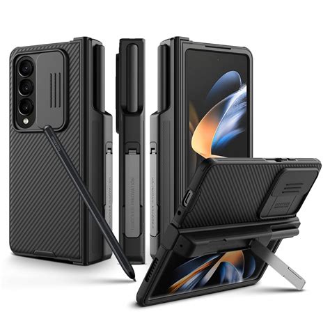 Nillkin Plastic Camshield Pro For Samsung Galaxy Z Fold 4 Case With Pen
