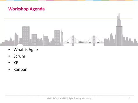 Agile Project Management Workshop Ppt