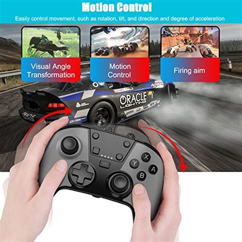 JAMSWALL Wireless Switch Pro Controller For Nintendo Switch PC Remote Gamepad Joypad Joystick