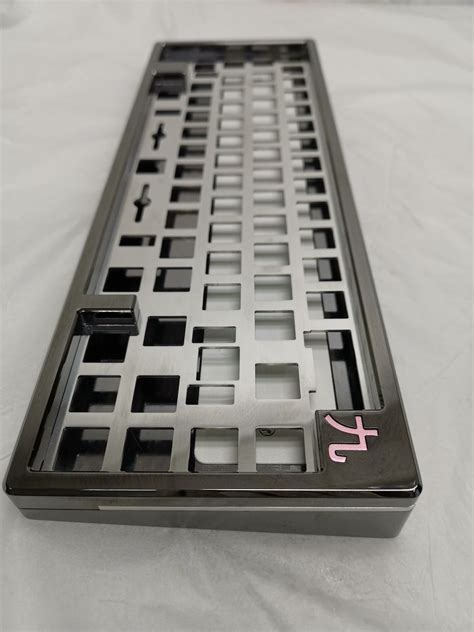OEM Custom Cnc Keyboard Prototype Machining ISO Mounting Brass Plate Diy Kit Mechanical