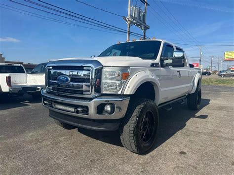 Used 2011 Ford F250 Super Duty Crew Cab Lariat Pickup 4d 6 3 4 Ft For