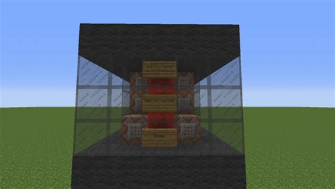 Functioning Grills In Vanilla Only One Command Block Minecraft Map