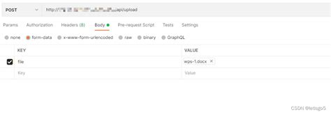 通过post发送请求实现文件上传dependency通过post方式上传报告 Csdn博客