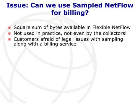 ppt cisco experiences of ip traffic flow measurement and billing with
