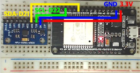 ia robotixyz esp32 con el módulo imu mpu 9250