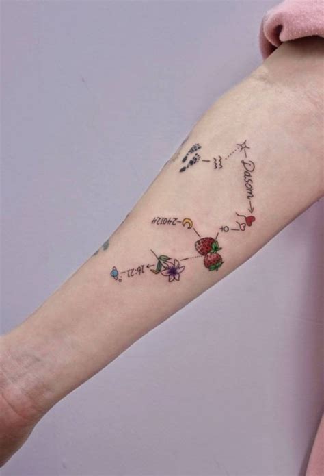 타투어때 별자리타투