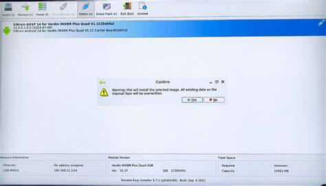 Android 14 For Toradex Verdin I Mx8m Plus With Mallow Carrier Board V1