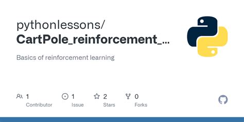 Github Pythonlessonscartpolereinforcementlearning Basics Of