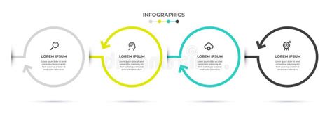 Vector Infographic Template Stock Vector Illustration Of Object Number
