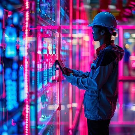 Free Data Center Technician Image Download At Stockcake