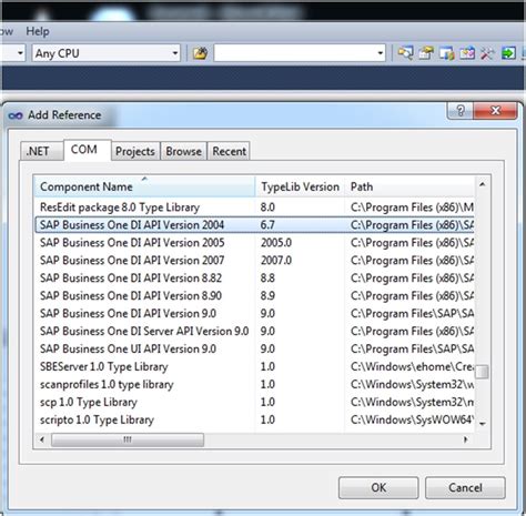 Solved How To Handle A Problem Of Interopsapbouicomdll Sap