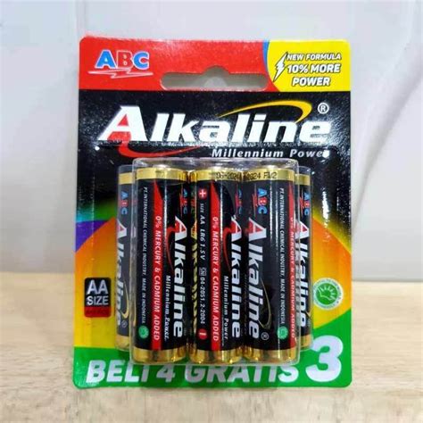 Baterai Aa Abc Alkaline