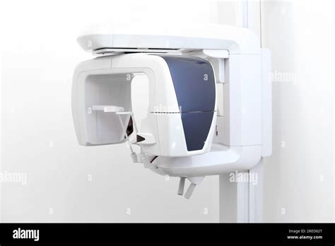 Detail Dental Panoramic Radiograph Equipment Isolated On White Dental