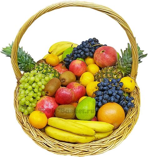 Корзина С Фруктами Картинки Красивые —