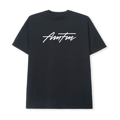 Script Tee Black Amfmequipment