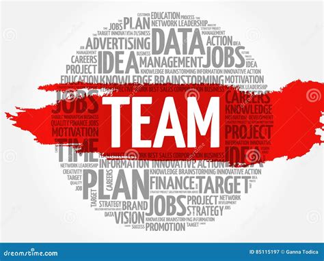 Team Word Cloud Stock Images 1 107 Photos