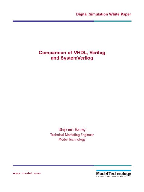 pdf vhdl verilo systemverilog differences dokumen tips