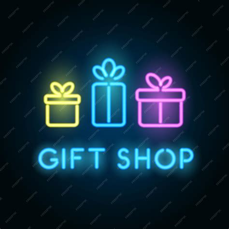 Premium Vector T Shop Neon Sign Signboard For Store Front