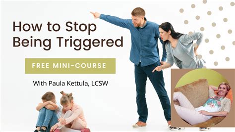 How To Stop Getting Triggered Freebie Thank You Transformational Parent