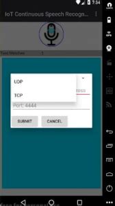 Speech Recognition For The Arduino Via Android
