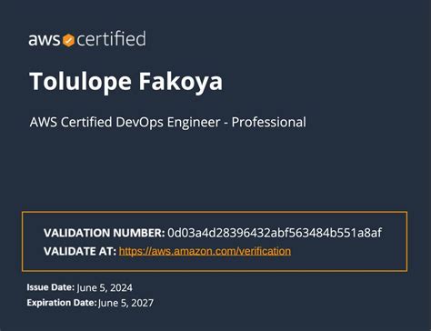 Tolulope Fakoya On Linkedin Aws Certifications 19 Comments