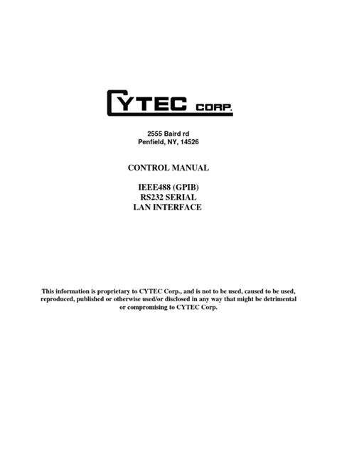 pdf programming control manual ieee488 gpib rs232 serial lan